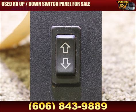 RV Components USED RV UP DOWN SWITCH PANEL FOR SALE Switches ROCKER SWITCHES SWITCH