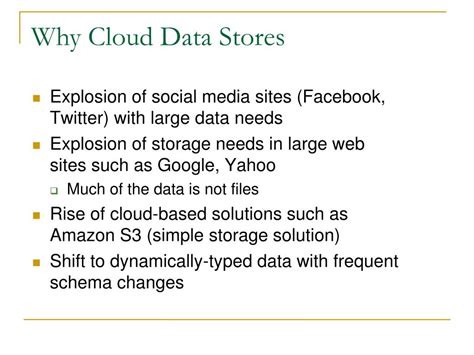 Ppt Massively Parallel Cloud Data Storage Systems Powerpoint