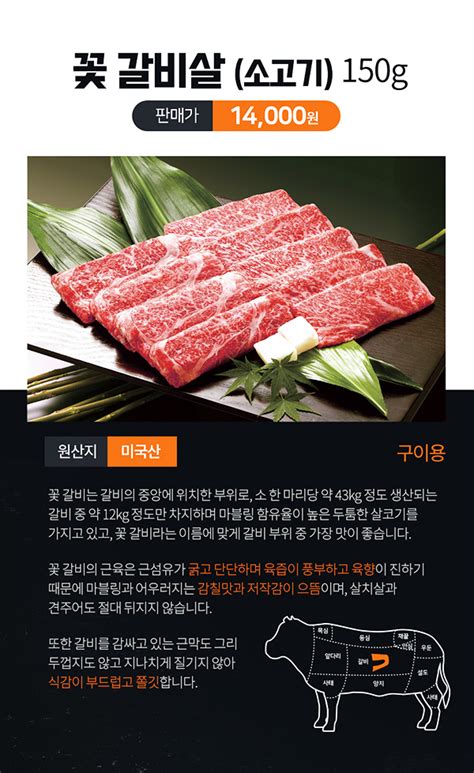 화동 소고기 상세페이지 상세페이지 포트폴리오 크몽