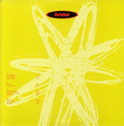 Buy Orbital Orbital Record Store Day Rsd 2024 Vinyl Sound Shelter