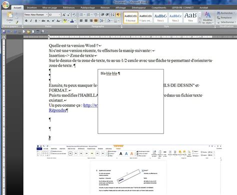 Orientation Du Texte Word