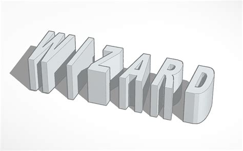 3d Design Wizard Tinkercad