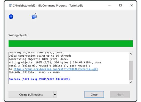 Đẩy đến một kho lưu trữ từ xa Git tutorial Nulab
