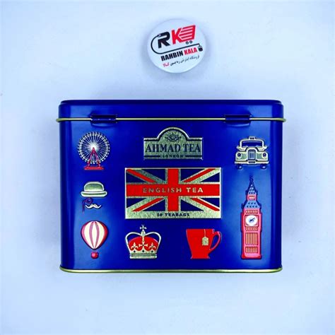 خرید و قیمت چای ارل گری کیسه ای احمد قوطی فلزی20 عددی از غرفه فروشگاه ره بین کالا