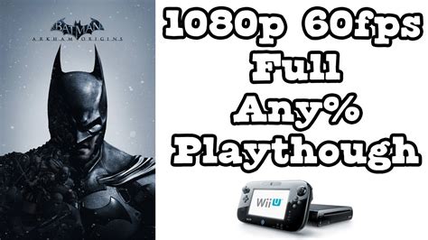 Batman Arkham Origins Full Playthrough Youtube