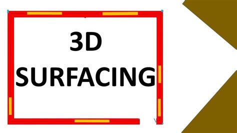 Autocad Surface Basic Command 3d Surfacing Youtube