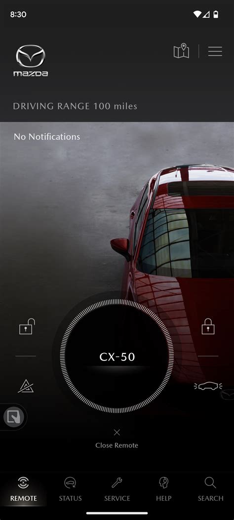 Remote Start Option Via App Not Showing Up Rcx50
