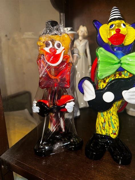 Murano Clown From Italy Hobbies And Toys Memorabilia And Collectibles