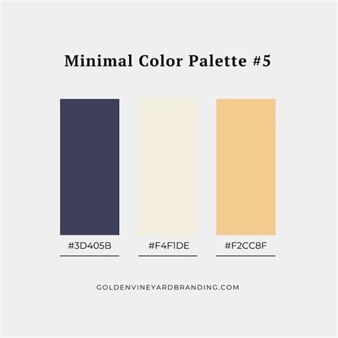 17 Minimalist Color Palettes For Your Next Design Minimal Color