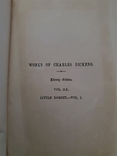 Vintage Charles Dickens Complete Works Etsy