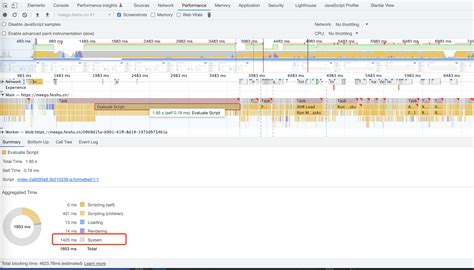 Javascript Use The Chrome Performance Tab To Debug Js And Find That