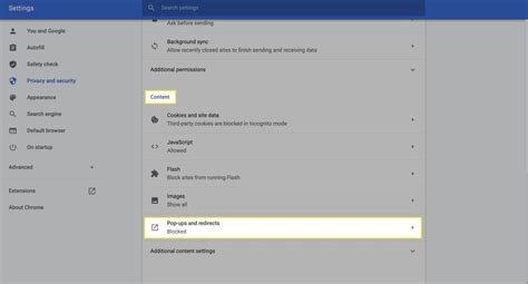 How To Disable The Pop Up Blocker In Chrome
