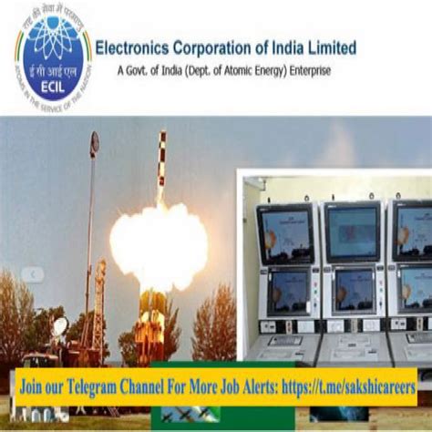 Ecil Latest Recruitment 2024 Notification Sakshi Education