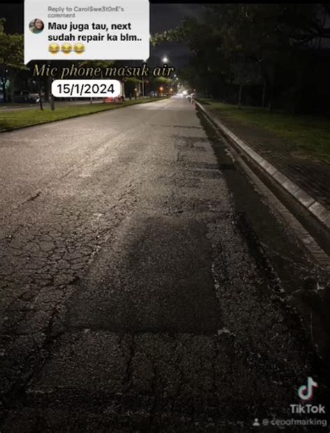 M Sian Man Makes Genital Like Paintings To Protest Against Pothole On The Road WeirdKaya