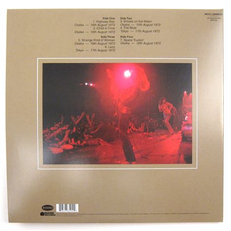Deep Purple: Made in Japan (Indie Exclusive Purple Vinyl) Vinyl 2LP ...