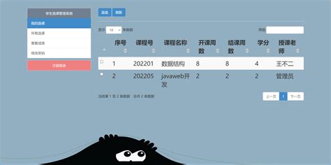 基于springboot的学生选课管理系统springbot项目带er图 Csdn博客