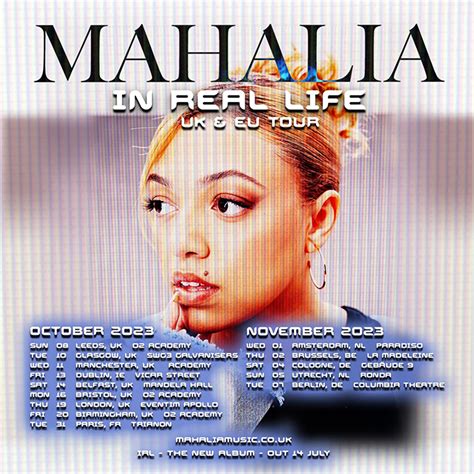 Mahalia Announces ‘irl Album Release And Uk Tour Dates