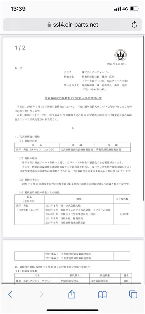 近江の助次郎 On Twitter 機関投資家の大量空売りについて会社として認識すべきだし、何かしら対策を考えるべきだと思うけど。どうせ