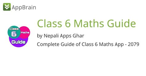 Class 6 Maths Guide For Android Free App Download