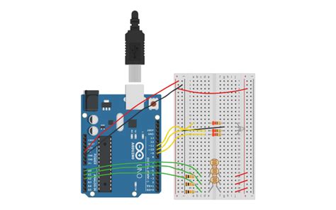 Circuit Design Arduino Project 4 Color Mixing Lamp By Jesus Gil