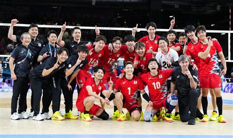 【バレー】男子日本初勝利、アルゼンチンに3－1 次戦は米国／1次リーグ詳細 パリオリンピック2024ライブ速報写真ニュース 日刊スポーツ