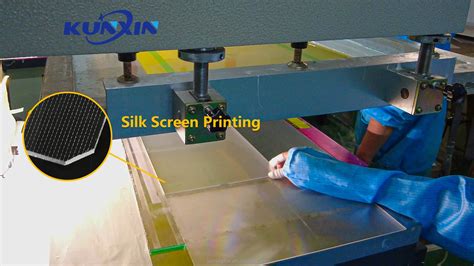 Kunxin Dotting Design Clear Led Light Guide Plate 2mm