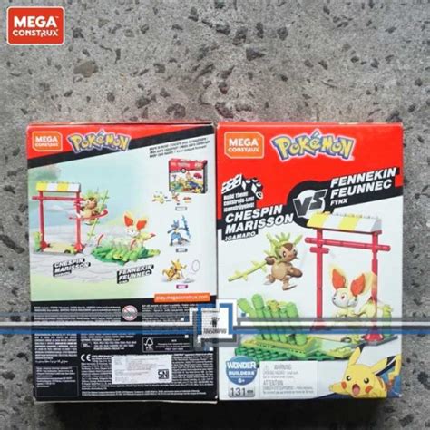 Jual Pokemon Mega Construx Battle Pack Chespin Fennekin Bricks Blocks Di Seller Toysgraphy