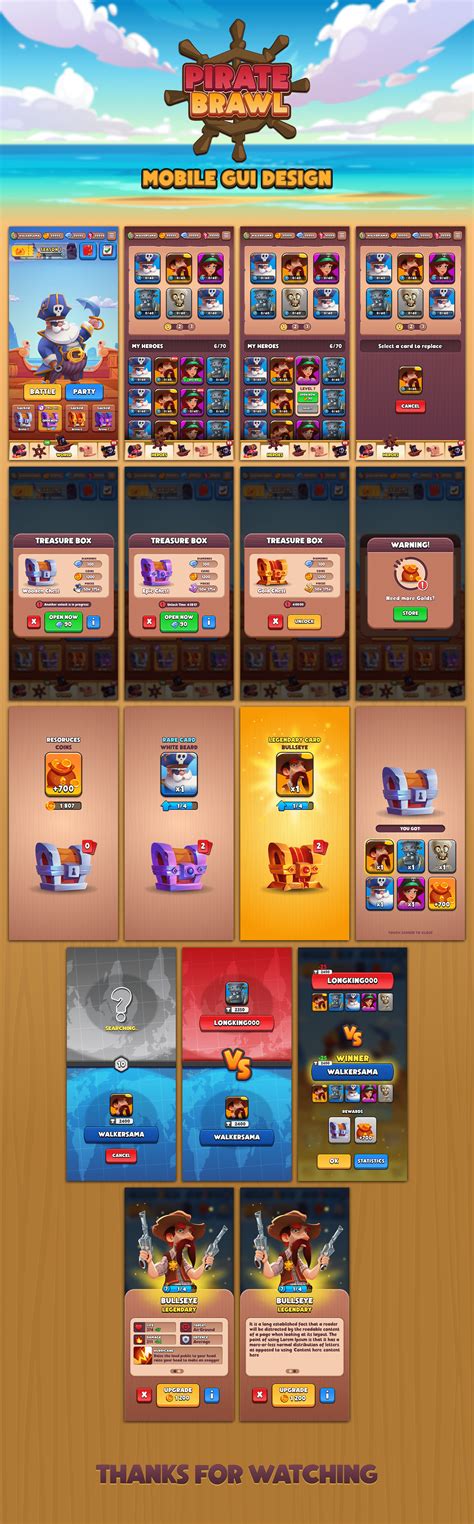 Mobile Gui Design Behance