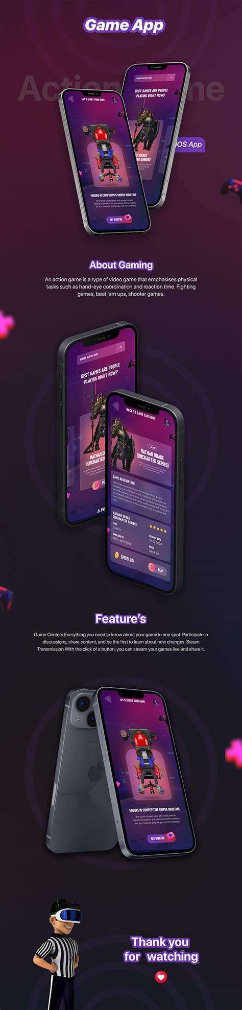Gaming App Ui Design Concept On Behance