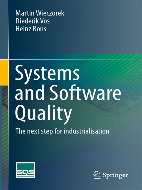 systems and software quality pdf software quality quality management