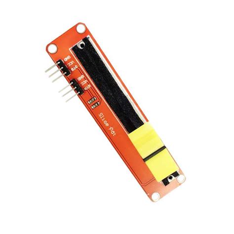 Promo V V K Linear Slide Potentiometer Module Dual Output AVR SCM Diskon Di Seller