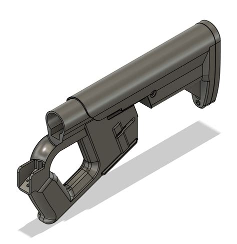 🔫 Ar15 M4 Hpa Grip And Buttstock・ Stl File For 3d Printing・cults
