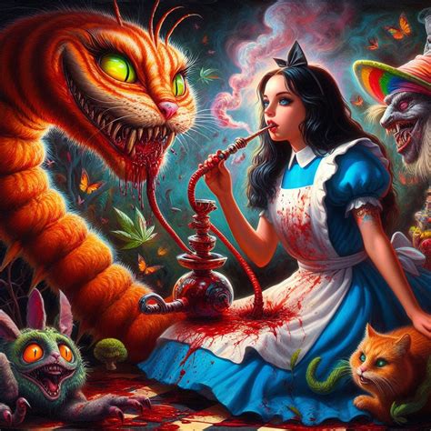 Alice In Wonderland Hookah 8 By Karmichorror On Deviantart