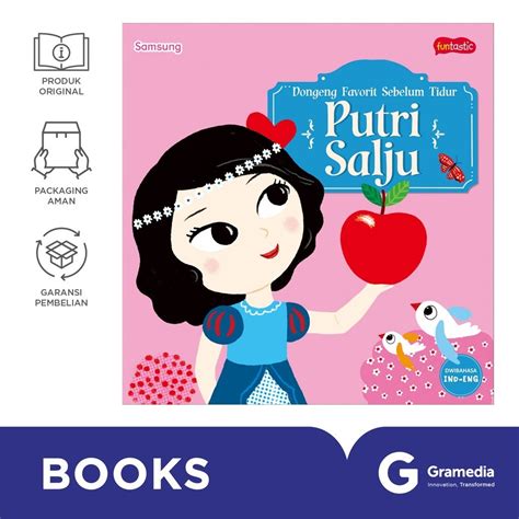 Jual Buku Seri Dongeng Favorit Sebelum Tidur Putri Salju Shopee