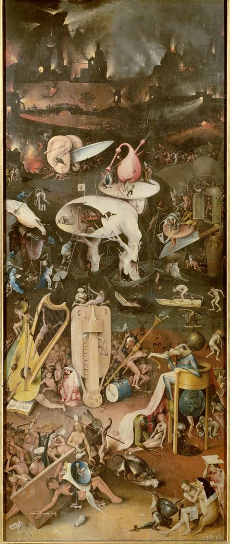 The Hell Detail By Hieronymus Bosch Buy Fine Art Print