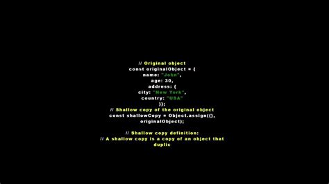 Shallow Copying An Object In Javascript Algorithm Problemsolving Dsa