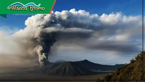 Sejarah Letusan Gunung Bromo •