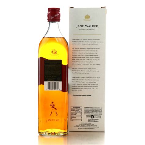 Johnnie Walker Jane Walker 10 Year Old 75cl Us Import Whisky Auctioneer