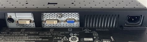 Nec Multisync Lcd2190xup 21 Monitor Good Max Marine Electronics