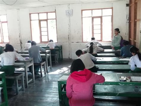 မာန်အောင်မြို့နယ်၌ ၂၀၂၂ ၂၀၂၃ ပညာ သင်နှစ် အဋ္ဌမတန်း Grade 9 ကျောင်းသား သူများ၏နှစ်ဆုံး စာမေးပ