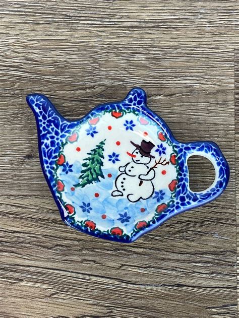 Unikat Tea Bag Holder Shape 766 Pattern U4661 Tea Bag Holder Tea