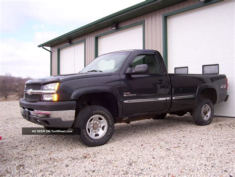 Duramax Diesel 2003 Chevrolet Silverado 2500 Hd Ls Regular Cab Pickup 6 6l