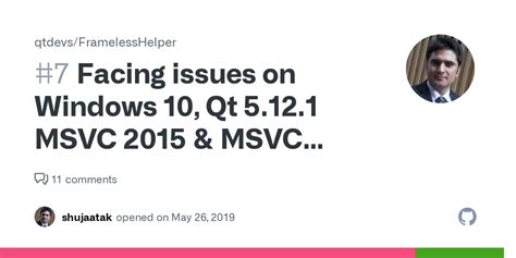 Facing Issues On Windows Qt MSVC MSVC Issue Qtdevs FramelessHelper