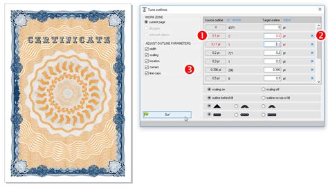 Tune Outlines Plugin For Coreldraw From Reproscripts Core Library