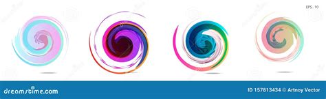 Vector Vortex With A White Background Stock Vector Illustration Of Element Curve 157813434