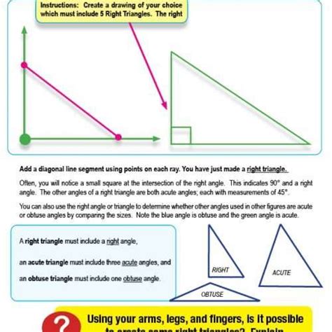 Identifying Right Triangles Free Pdf Download Learn Bright