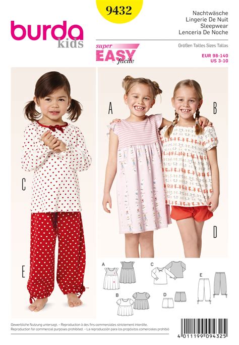 Burda 9432 Kids