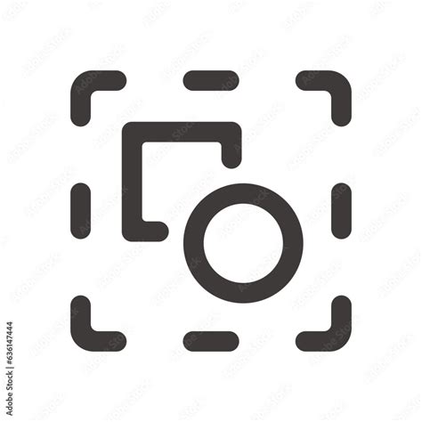 製品設計やアプリ開発やプログラミングに最適な、シンプルで使いやすい図形選択アイコン Stock Vector Adobe Stock