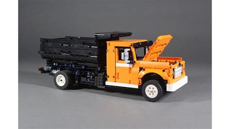 Lego Moc Classic Dump Truck By Jliu15 Rebrickable Build With Lego