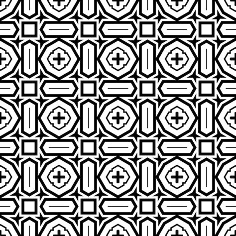 Premium Vector Abstract Thin Line Seamless Pattern Linear Ornamental Geometric Background